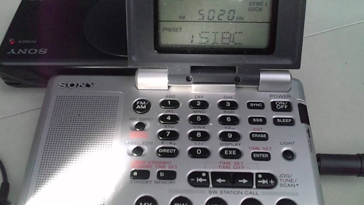 5020kHz Solomon Islands Broadcasting Corporation on ICF-SW07 - YouTube
