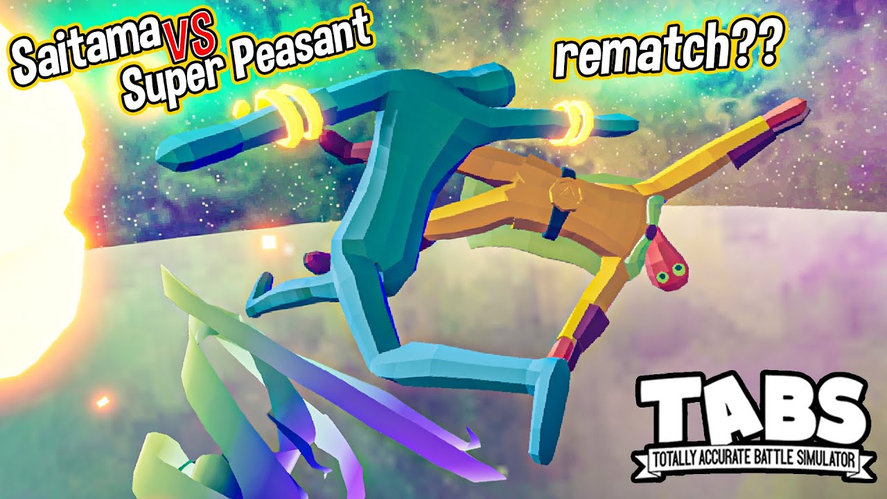 Saitama VS Super Peasant!!! | Tabs Mod Indonesia - YouTube