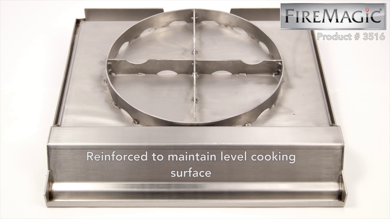 Fire Magic Stainless Steel Griddle - YouTube