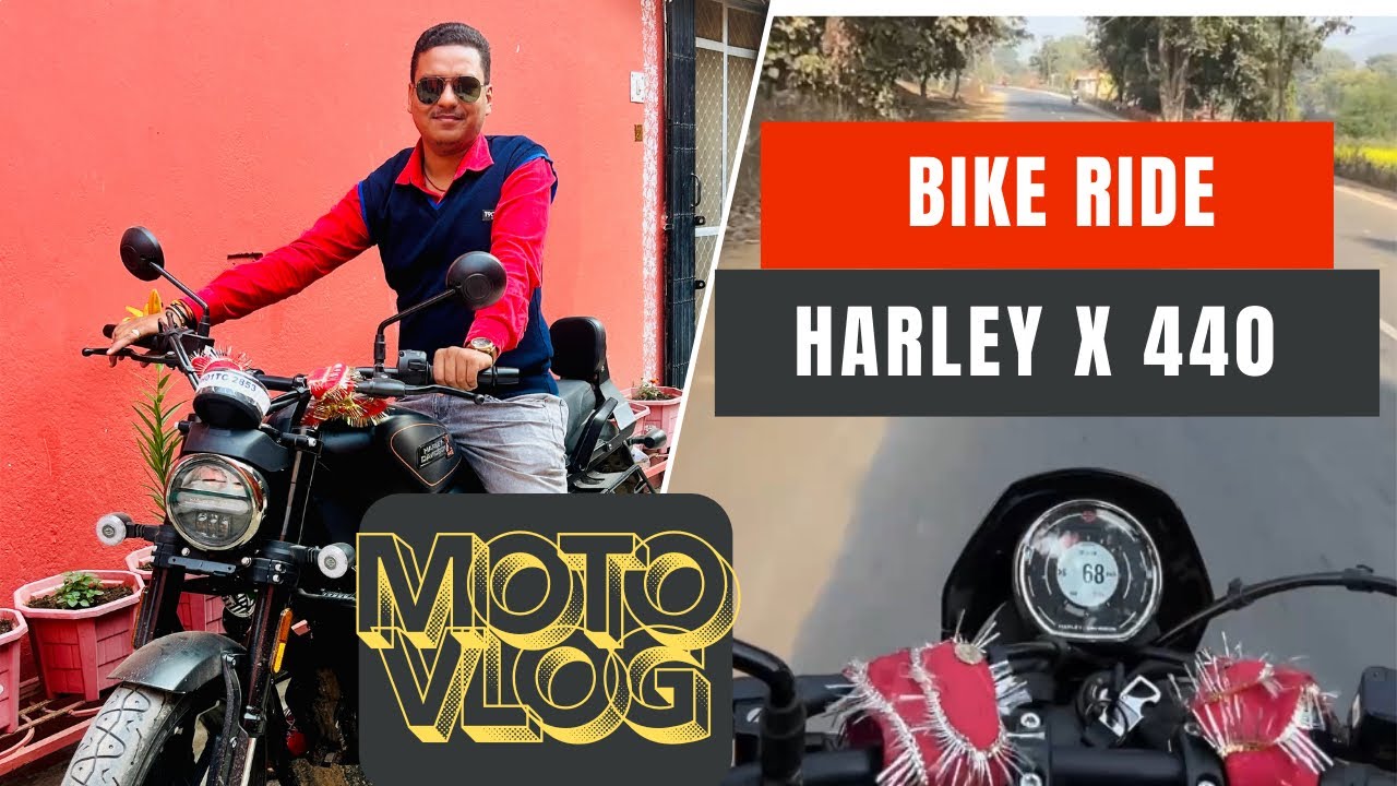 My first moto vlog with my harley - Solo ride - YouTube