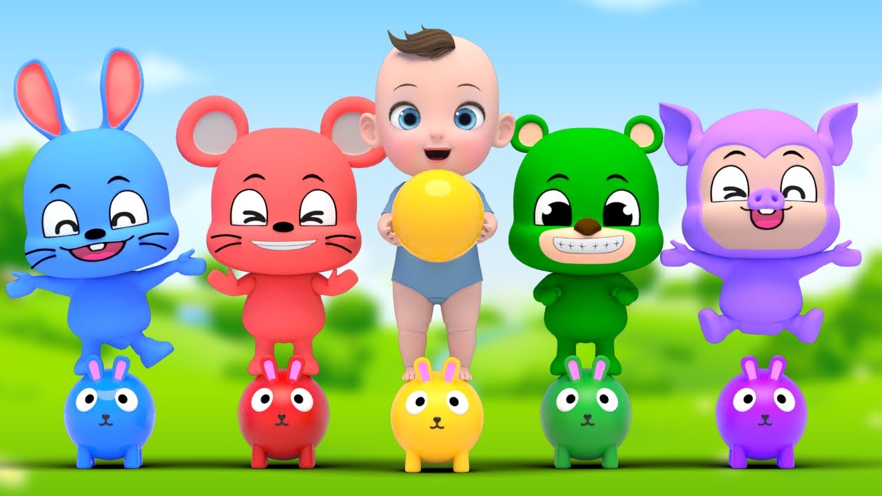 5 Little Monkeys Song Five Little Monkeys Jumping On The Bed | música ...