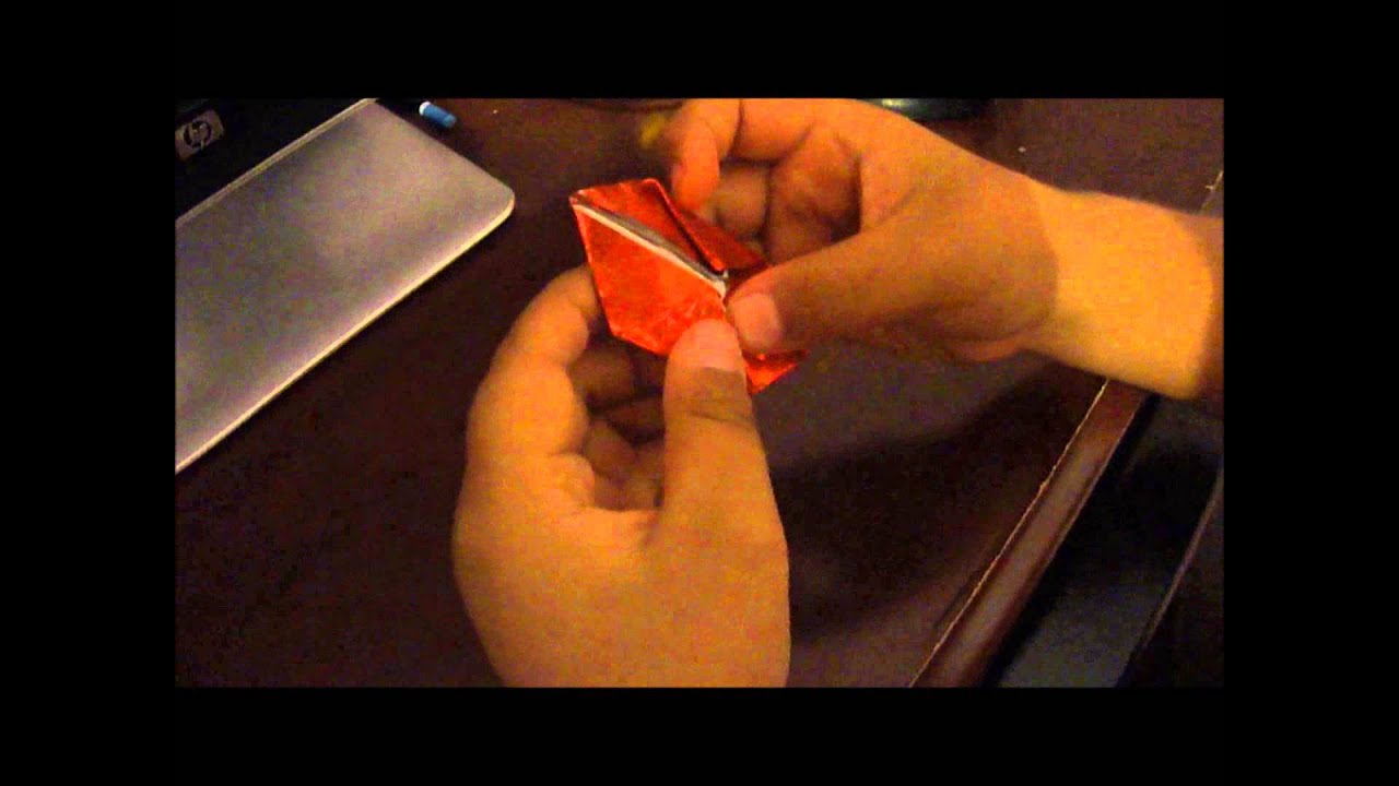 Origami Clown Nose Tutorial - YouTube