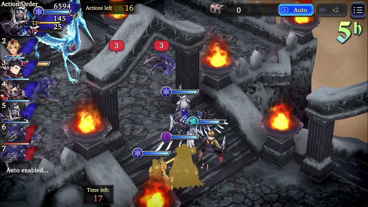 WOTV: level 100 Glacial Raid (Feat. Ex Sterne) - YouTube