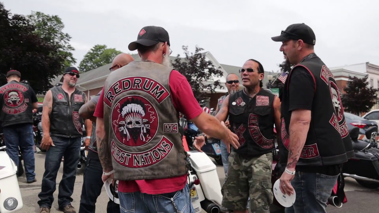 Seneca Chapter Veterans Run 2019- REDRUM MOTORCYCLE CLUB - YouTube