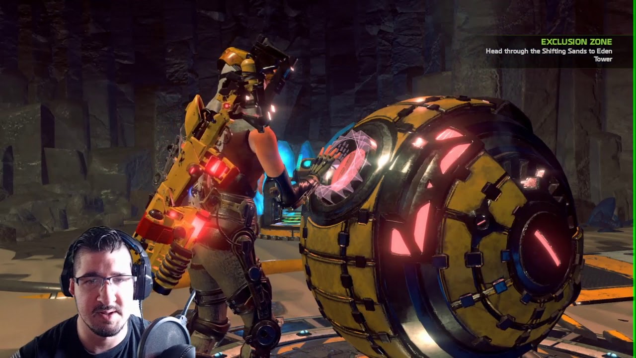 Finding Prismatic Cores - Ninja Plays Recore Part 11 - YouTube