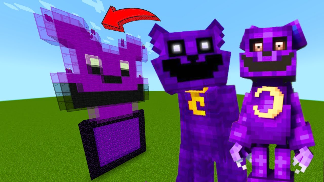 How To Make A Portal To The CATNAP Dimension in Minecraft - YouTube