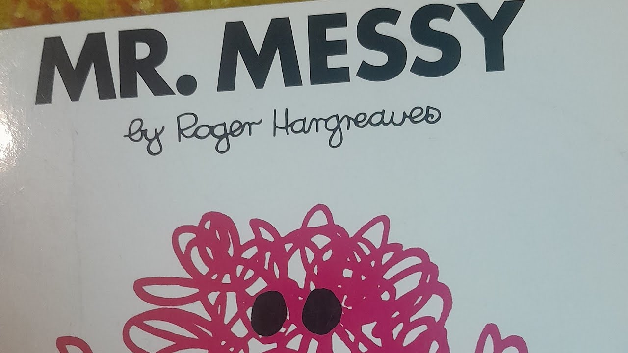 Mr messy #rogerhargreaves #mrmen #trending #learning #books #kids - YouTube