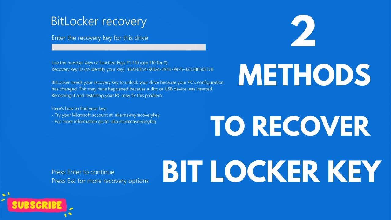 How to Remove BitLocker Encryption (Without Losing Data) - YouTube