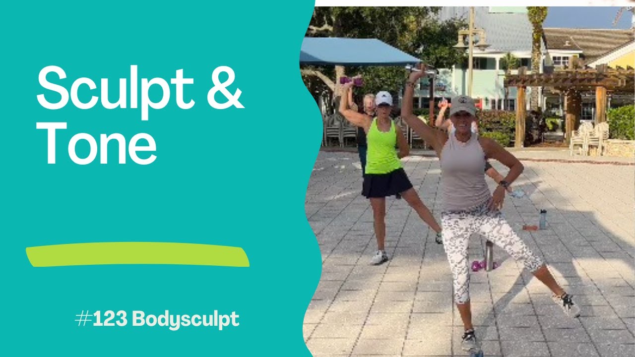 #123 Sculpt & Tone | Full Body Sculpt Class Filmed in The Villages with ...