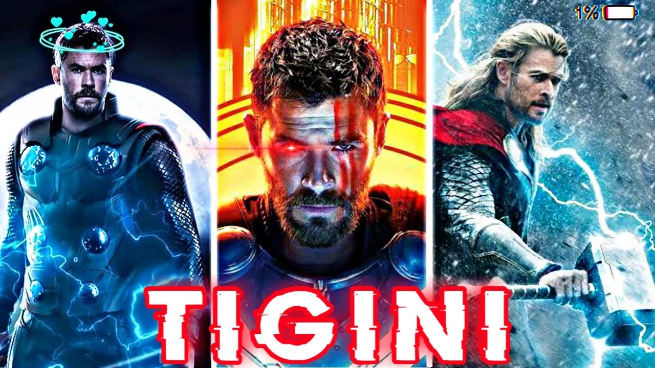 Tigini ft.Thor | Tigini X God Of Thunder | Old Thor Edit 😌 #shorts # ...
