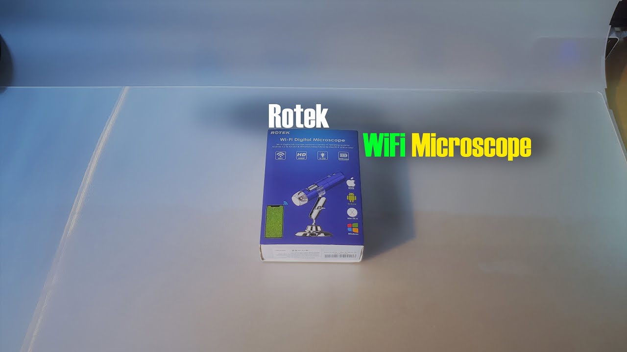 ROTEK - Wireless Digital Microscope 50x & 1000x , Unbox and Review ...