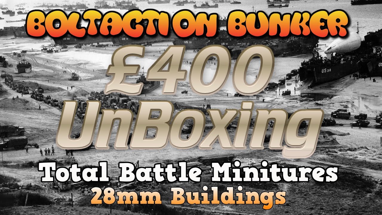 Total Battle Miniatures buildings £400 Unboxing - YouTube