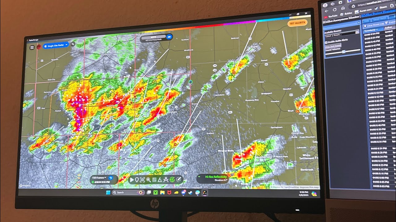 Texas’s twisted weather patterns part 1… Alerts from 4/8/24 [EAS #692 ...