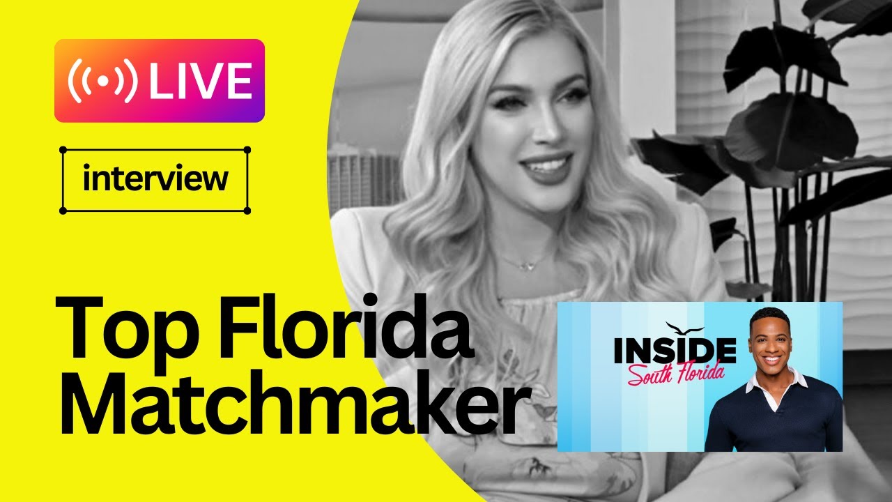 Top Florida Matchmaker LIVE Interview on TV Show: Laura Jacobs - YouTube