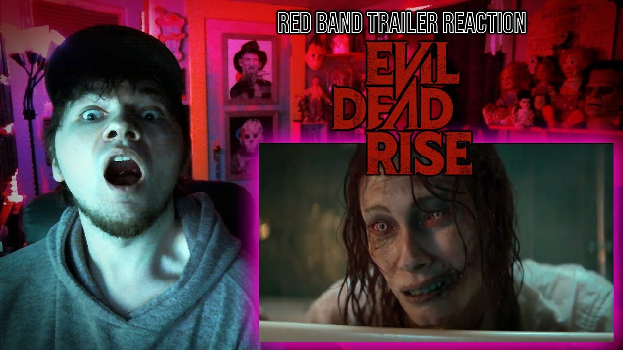 EVIL DEAD RISE OFFICIAL (RED-BAND) TRAILER REACTION | OH MY GOODNESS ...