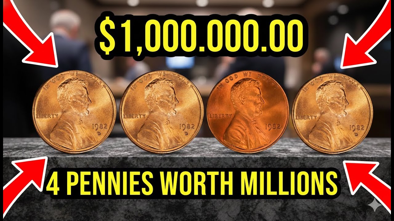 The Four Pre-1982 Pennies You MUST Keep From Your Next Roll Hunt - YouTube