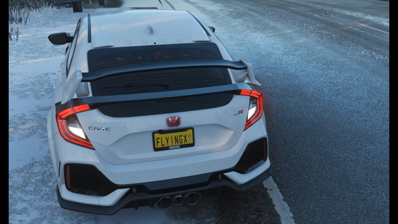 Forza Horizon 4 CIVIC TYPE R 2018 HONDA // driving II - YouTube