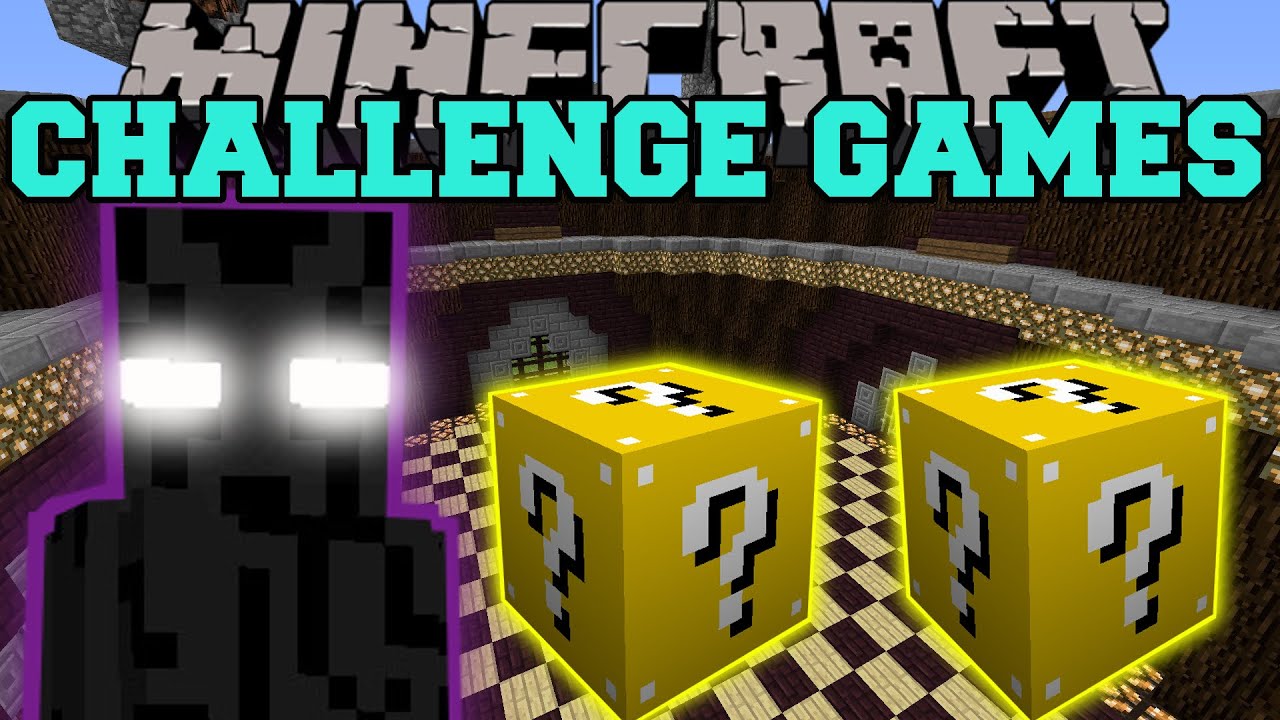 Minecraft: ENDER LORD CHALLENGE GAMES - Lucky Block Mod - Modded Mini ...