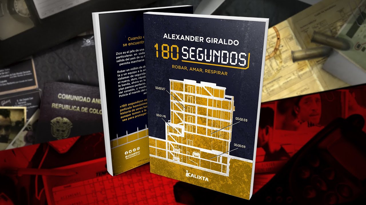 180 SEGUNDOS (La Novela) Booktrailer - YouTube