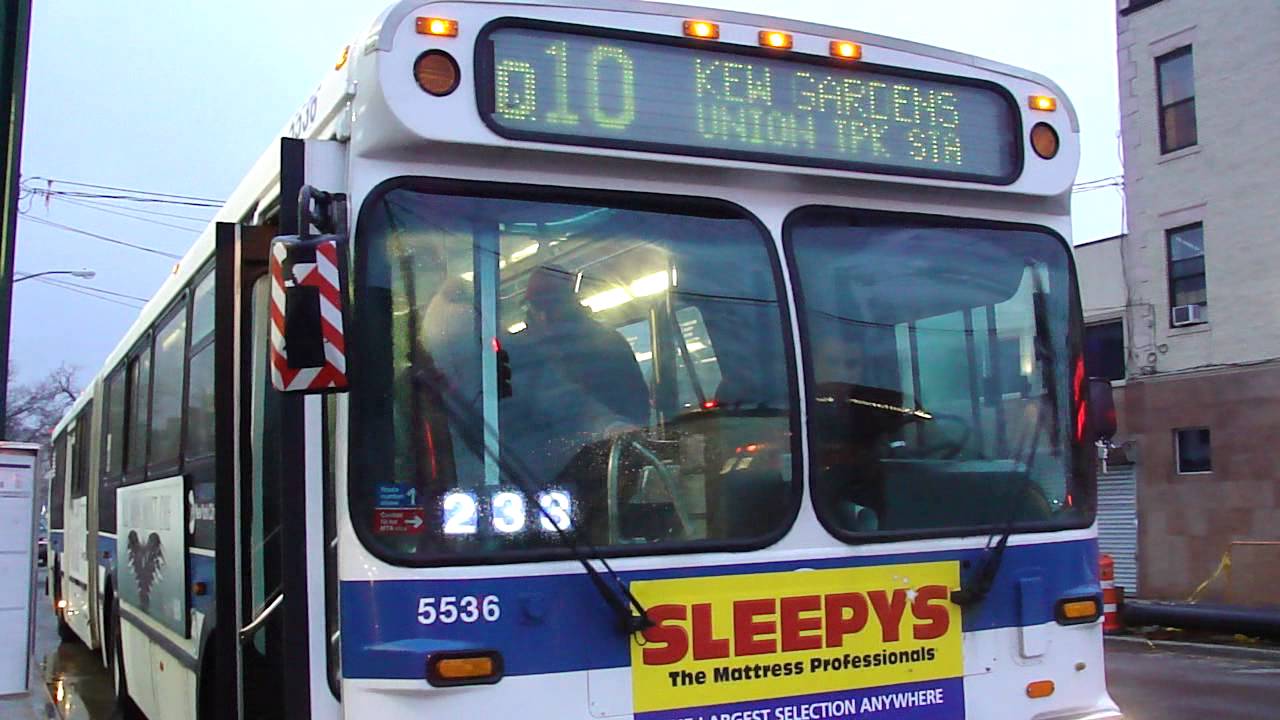 MTA Bus Company 2000 & 2002-2003 New Flyer D60HFs 5423, 5603 & 5536 On ...