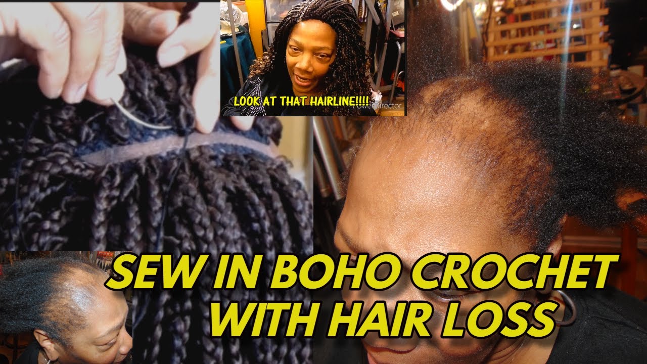 NEW SEW-IN BOHO CROCHET BRAIDS METHOD! - YouTube