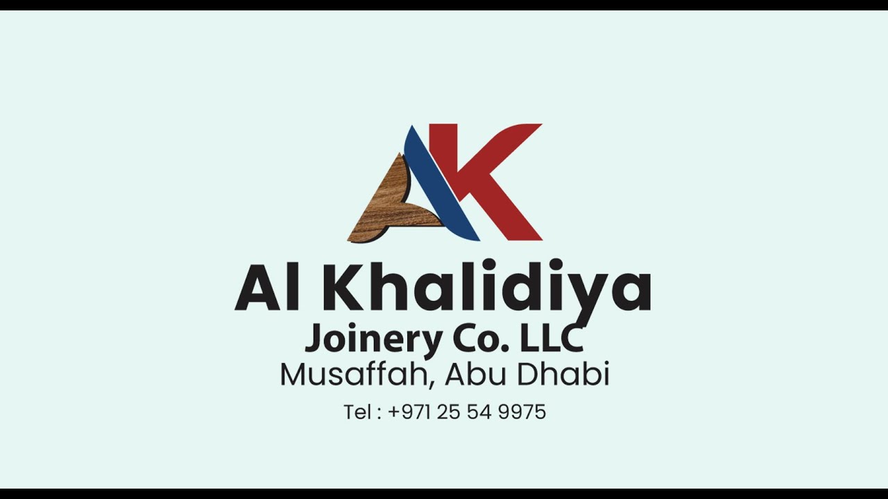Al Khalidiya Joinery Co LLC | Al Khalidiya Group | Musaffah 37 - YouTube
