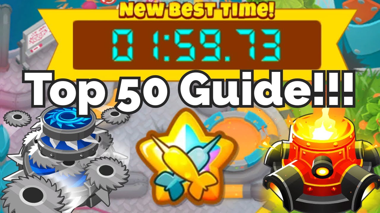 Btd6 Race #313 “Monkeys and Machines” in 1:59.73 Top 50 Guide!!! - YouTube