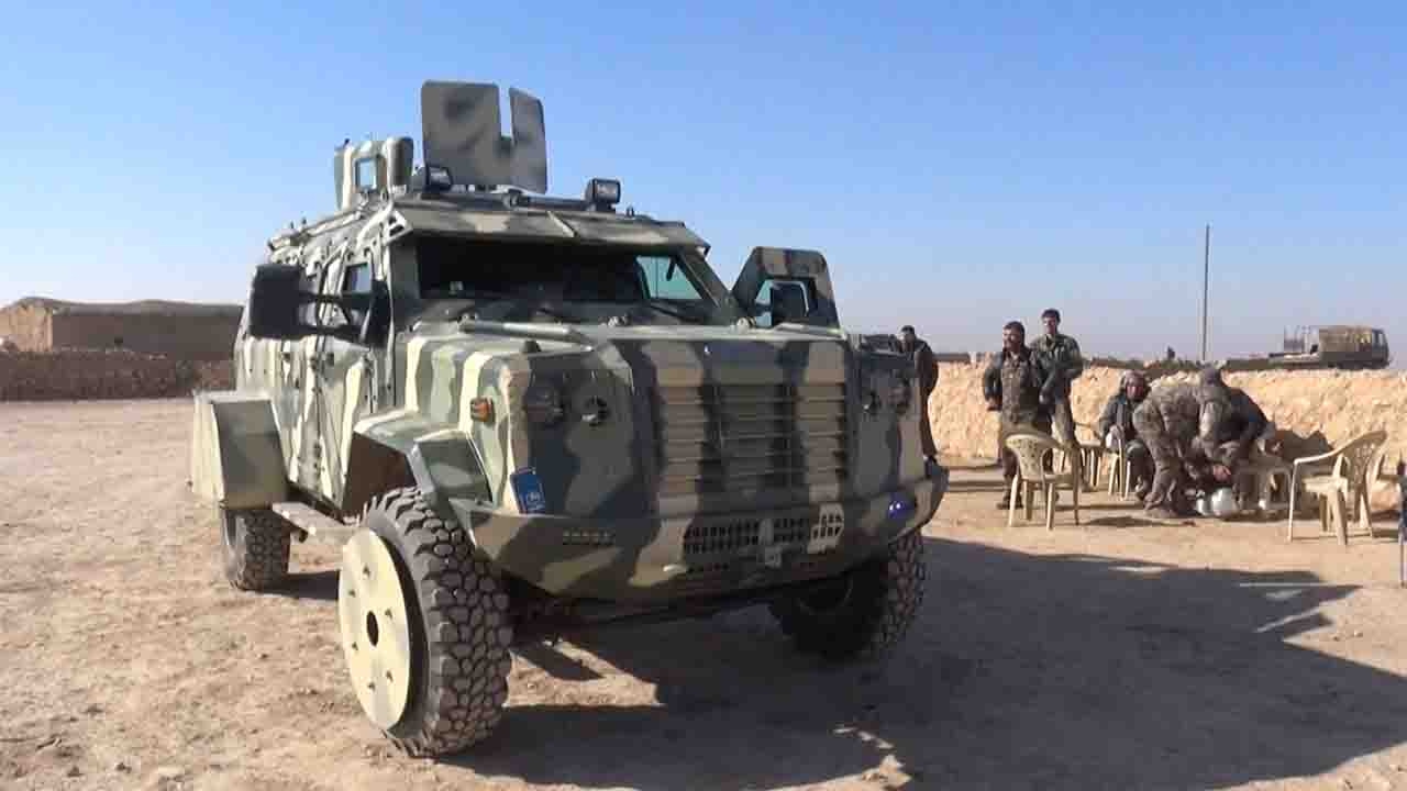 US gives anti-ISIL Syria force armored SUVs for the first time - YouTube