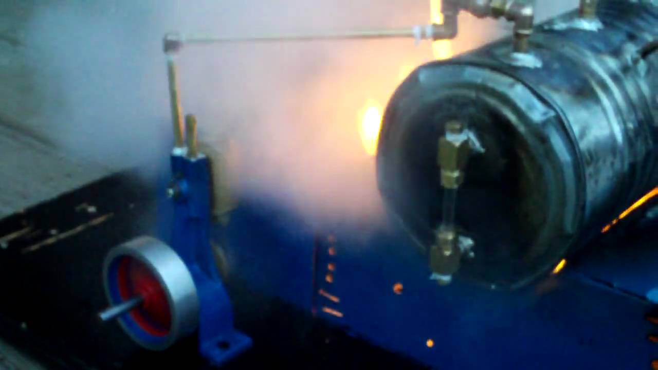PM research model 2A steam engine - YouTube