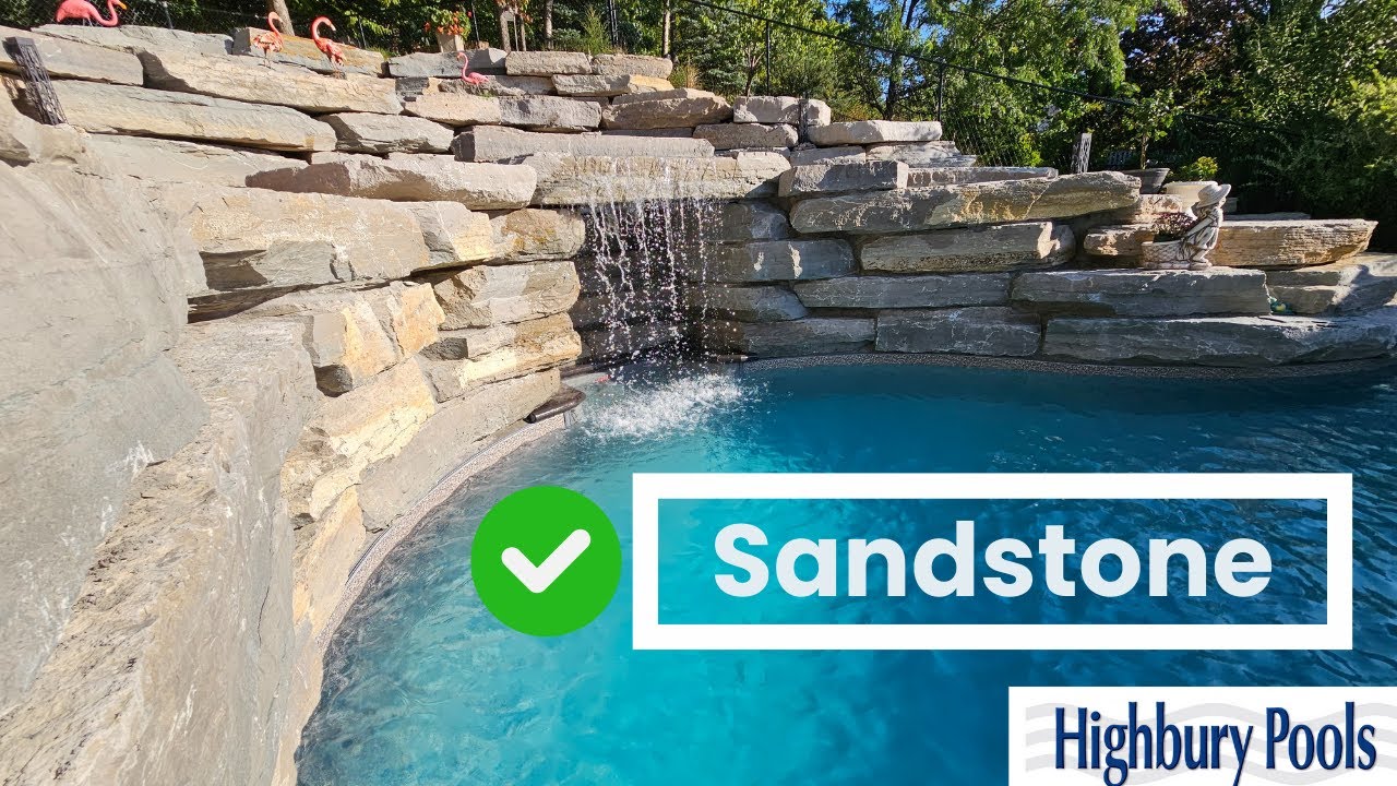 Swimming pool liner - Sandstone from Highbury Pools - YouTube