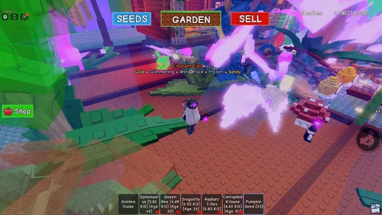 Fierce's Garden/Grow a Garden pets - YouTube