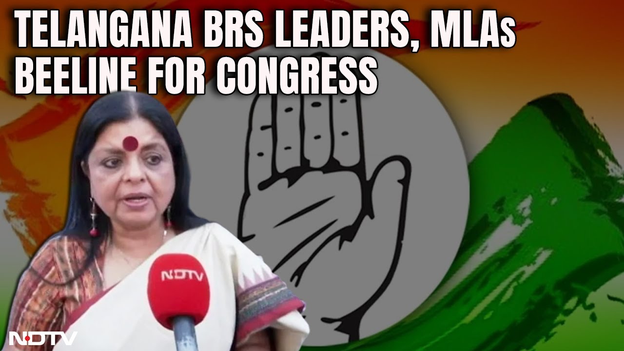 Congress's Deepa Das Munshi On BRS Leaders Jumping Ship: "Waiting To ...