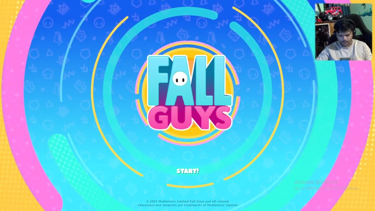 Fall guys #1 || why its making me mad ? || @RowdyKamal - YouTube