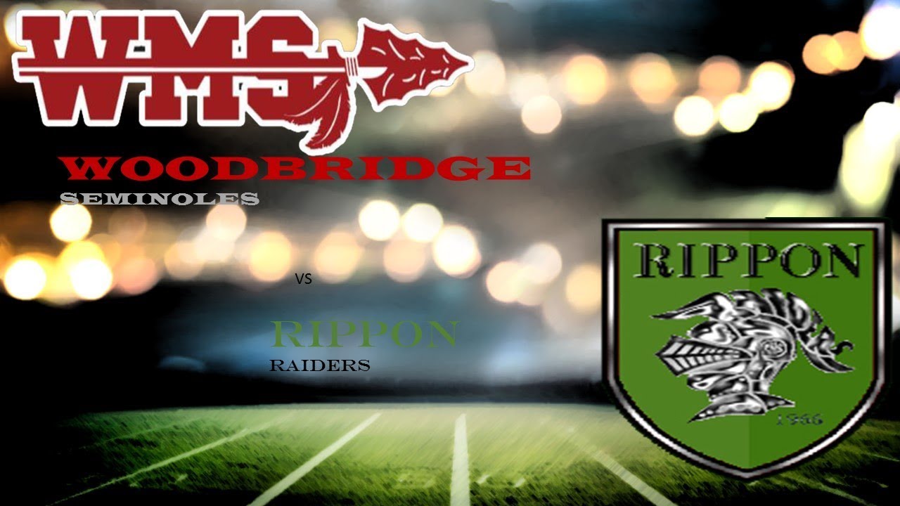 Rippon Middle vs Woodbridge Middle 10-17-2017 - YouTube