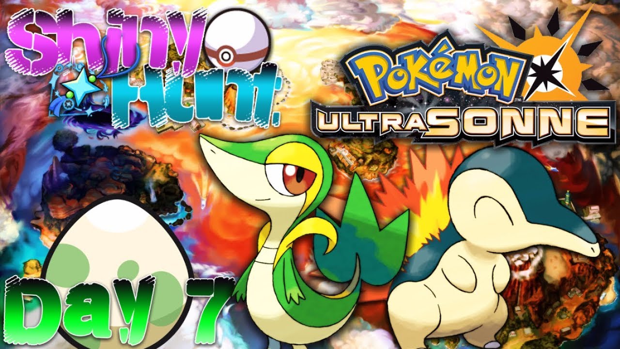 Serpifeu & Feurigel Shiny Hunt Tag 7 - Support für Pokémon Ultra Sonne ...