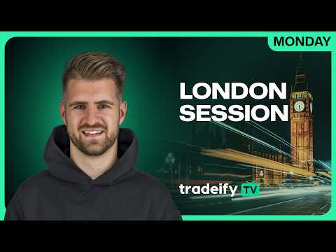 LONDON SESSION LIVE! | Tradeify TV | MONDAY 9/21/26