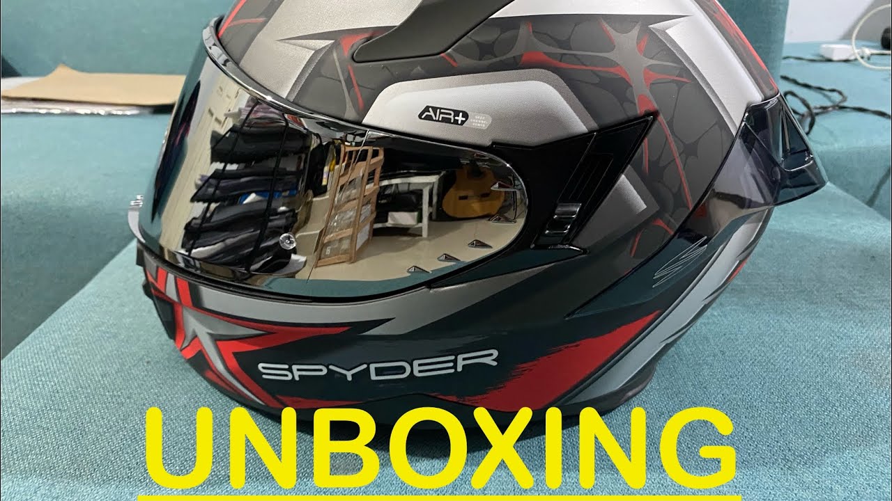 SPYDER FURY HELMET (Unboxing) - YouTube