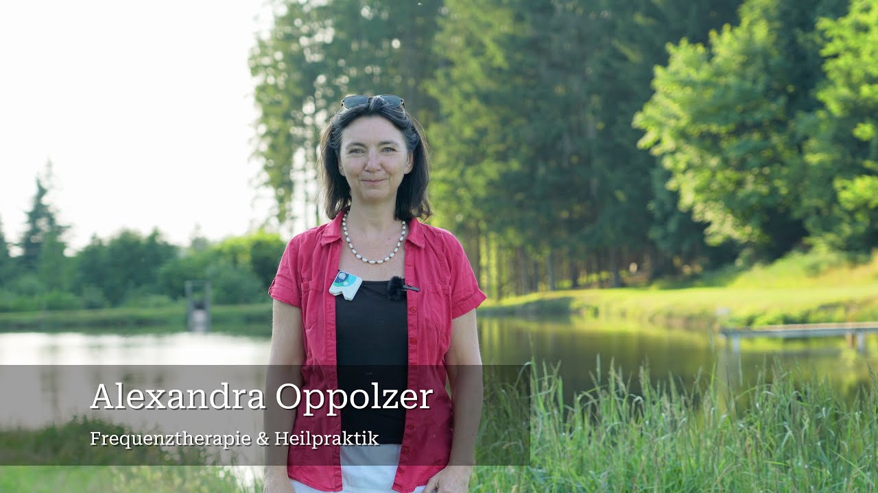 Alexandra Oppolzer: Wie die Frequenztherapie in mein Leben kam - YouTube