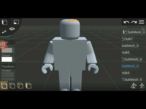 I model a Roblox character in Prisma 3D - YouTube