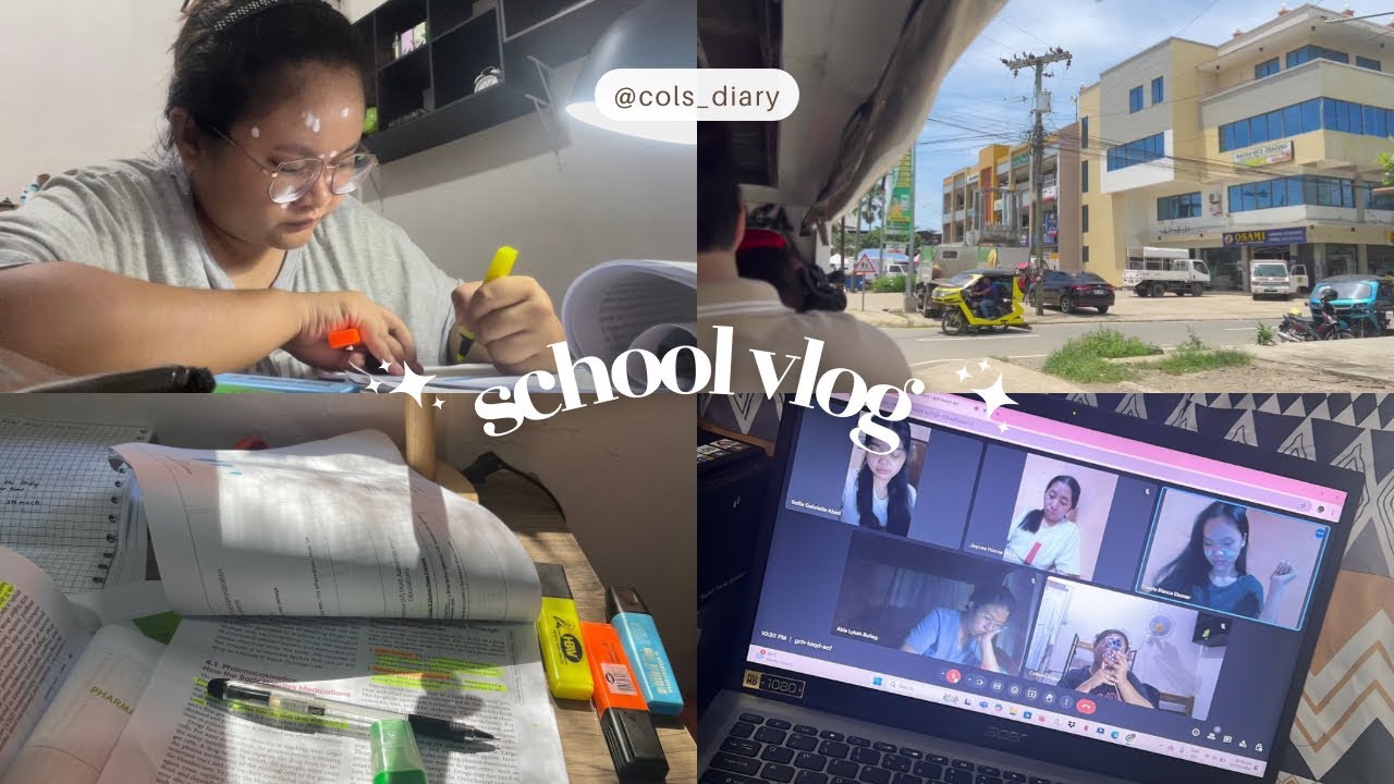 school + errands || diary #2 - YouTube
