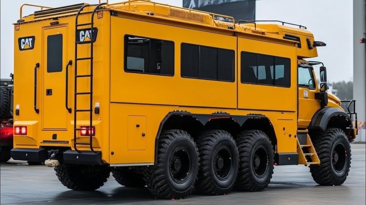 2026 Caterpillar 8x8 Overland RV Review | Rugged Luxury on Wheels - YouTube