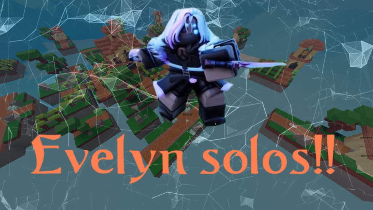 Evelyn kit in solos! (Roblox bedwars) - YouTube