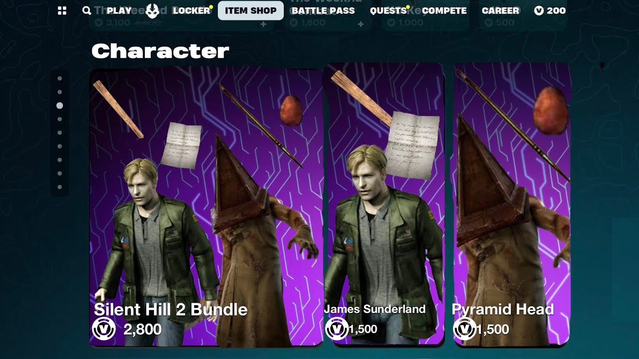 Fortnite Silent Hill Skins Youtube 9795