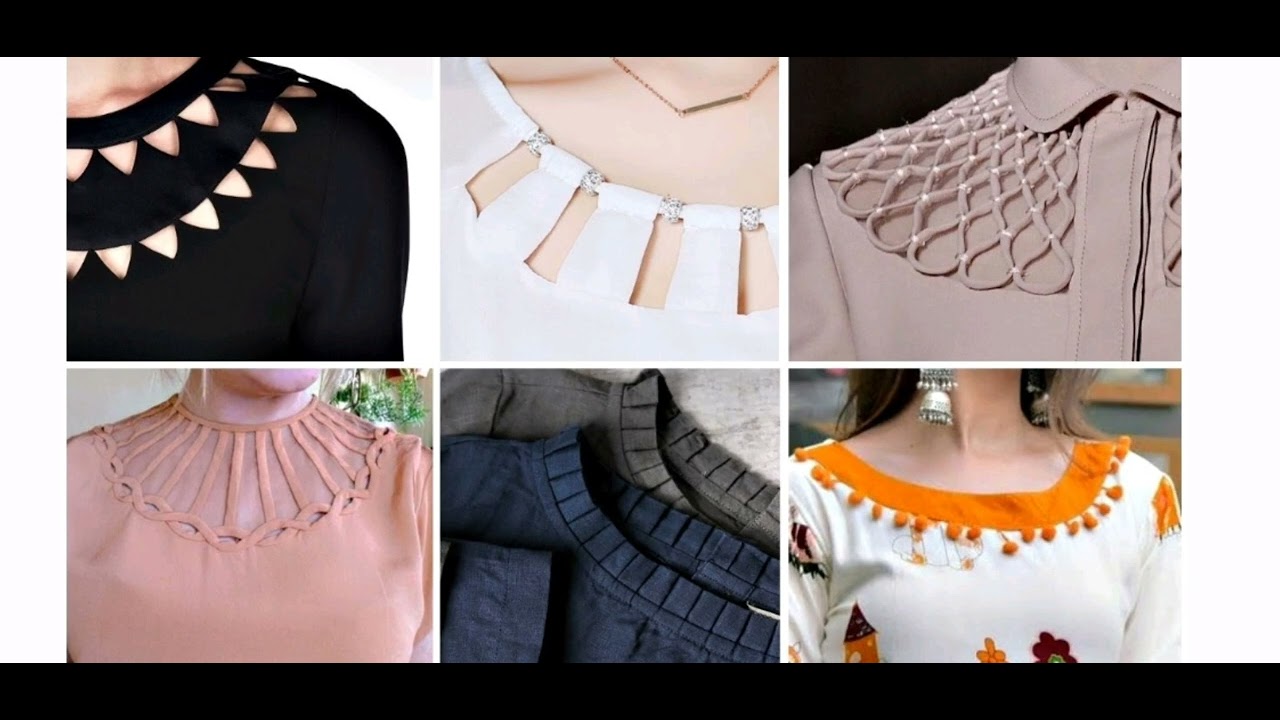 quick and simple neck design#front neck desighn#new simple easy ...