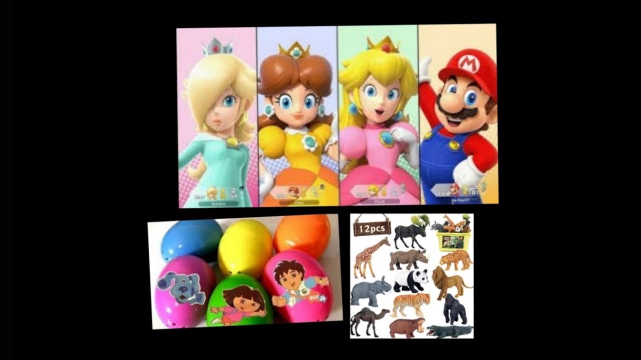 Nick Jr Package Of Surprise Egg Hunts & Zoo Animal Toys - YouTube