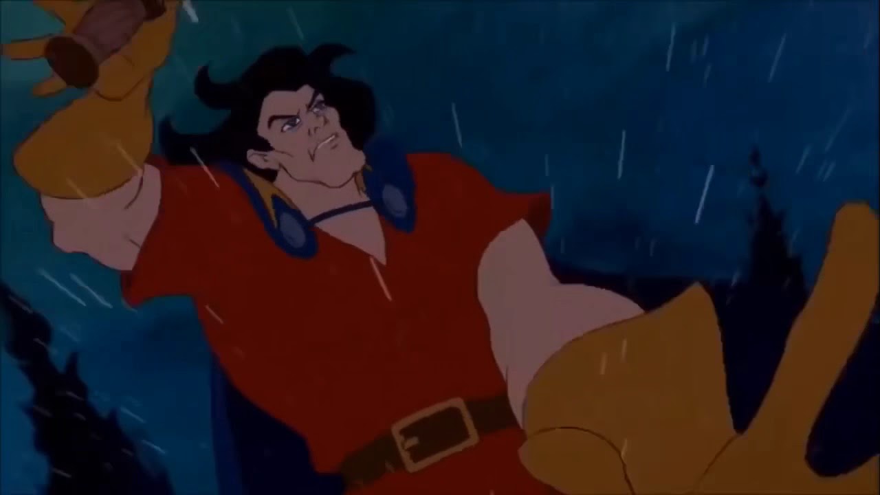 Disney Beauty And The Beast Gaston Death