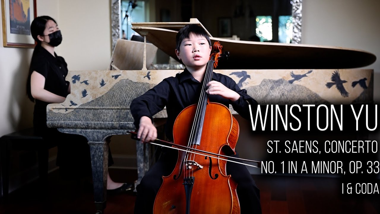 Winston Yu, St. Saens Cello Concerto in A minor, Op. 33 - YouTube