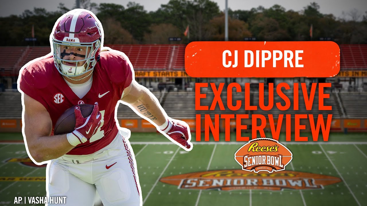 Exclusive Interview with Alabama TE CJ Dippre | Reese's Senior Bowl ...