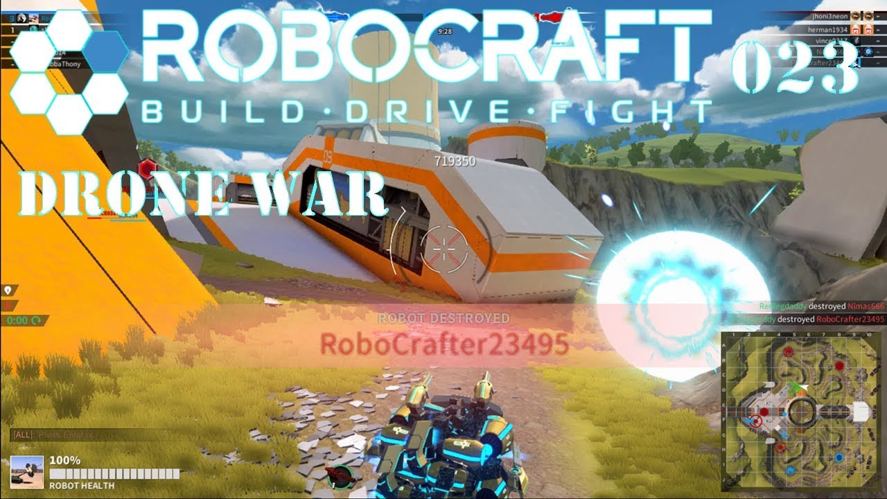 Robocraft Gameplay-023-Drone War - YouTube
