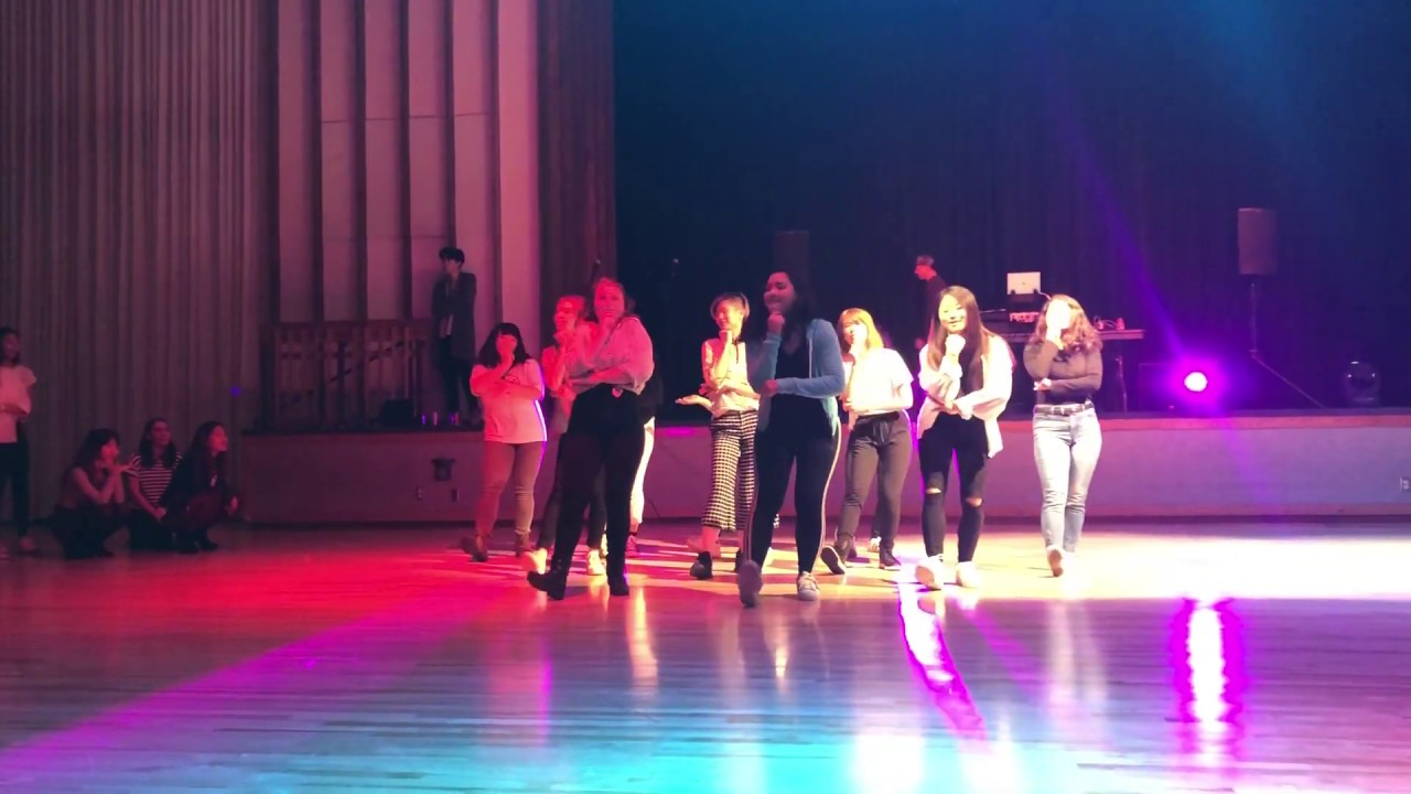 BYU K-pop Club first performance KSA kpop dance party (Just Right, Fire ...